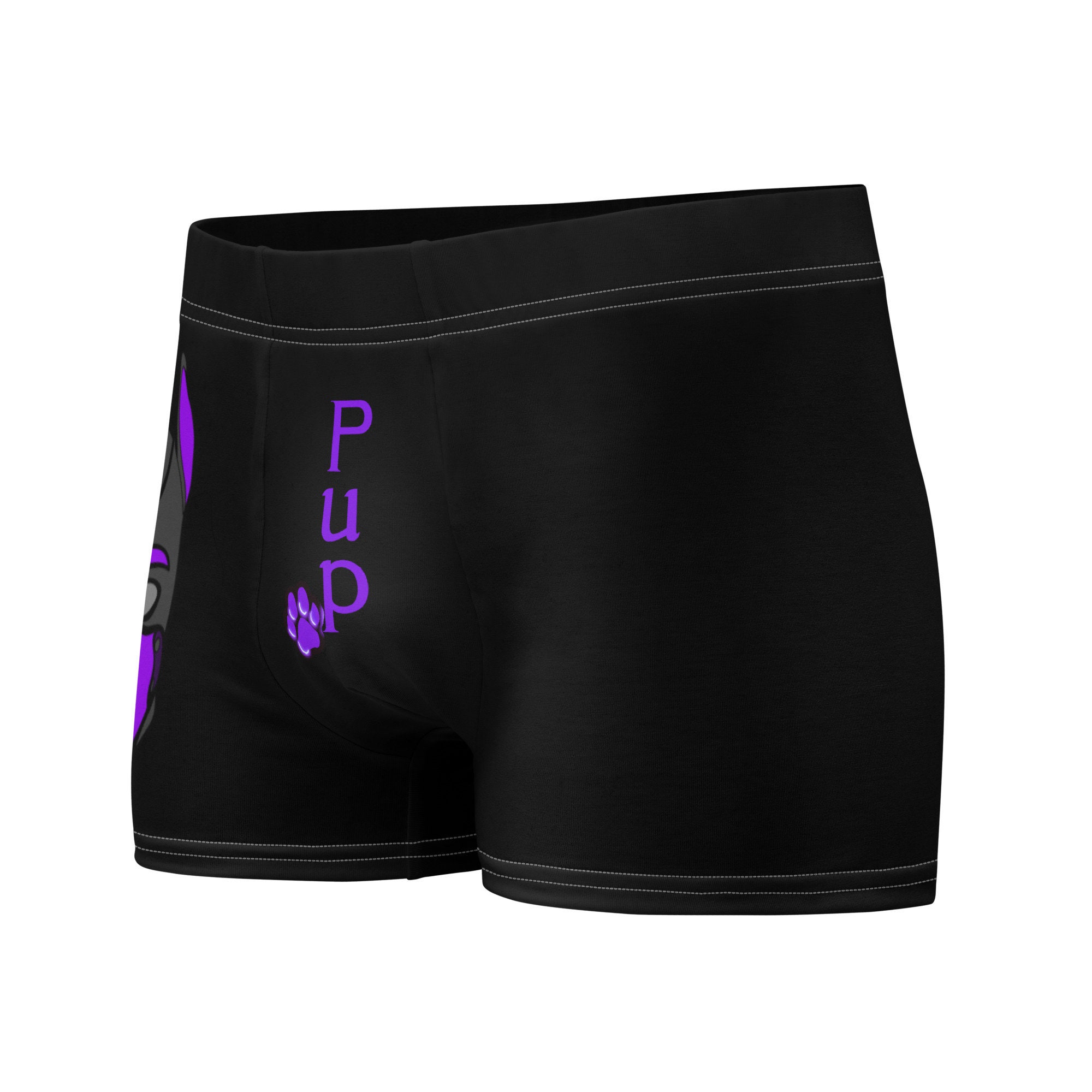 Purple Pup Boxer Briefs - Etsy