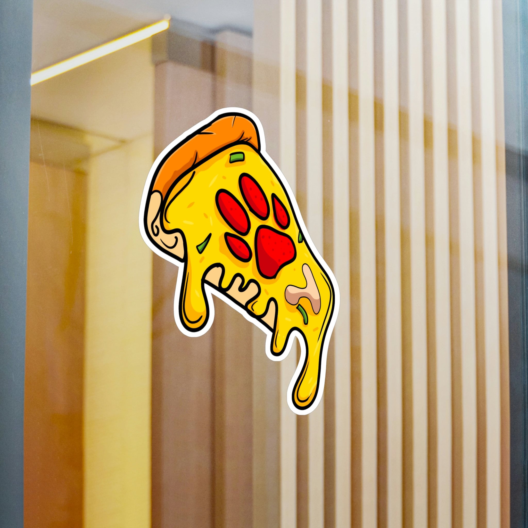Pizza Paw! Vinyl Decals - Etsy