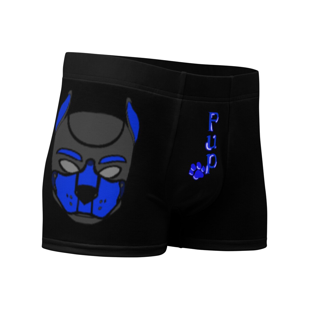 Blue Pup Hood Boxer Briefs - Etsy