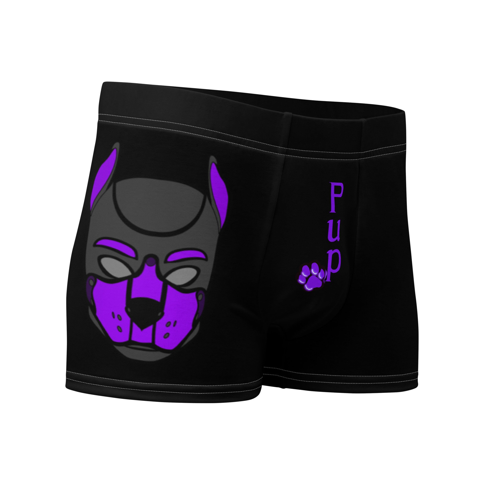 Purple Pup Boxer Briefs - Etsy