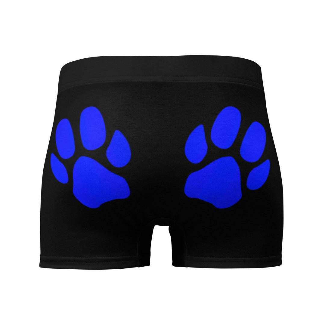 Blue Paws Boxer Briefs - Etsy