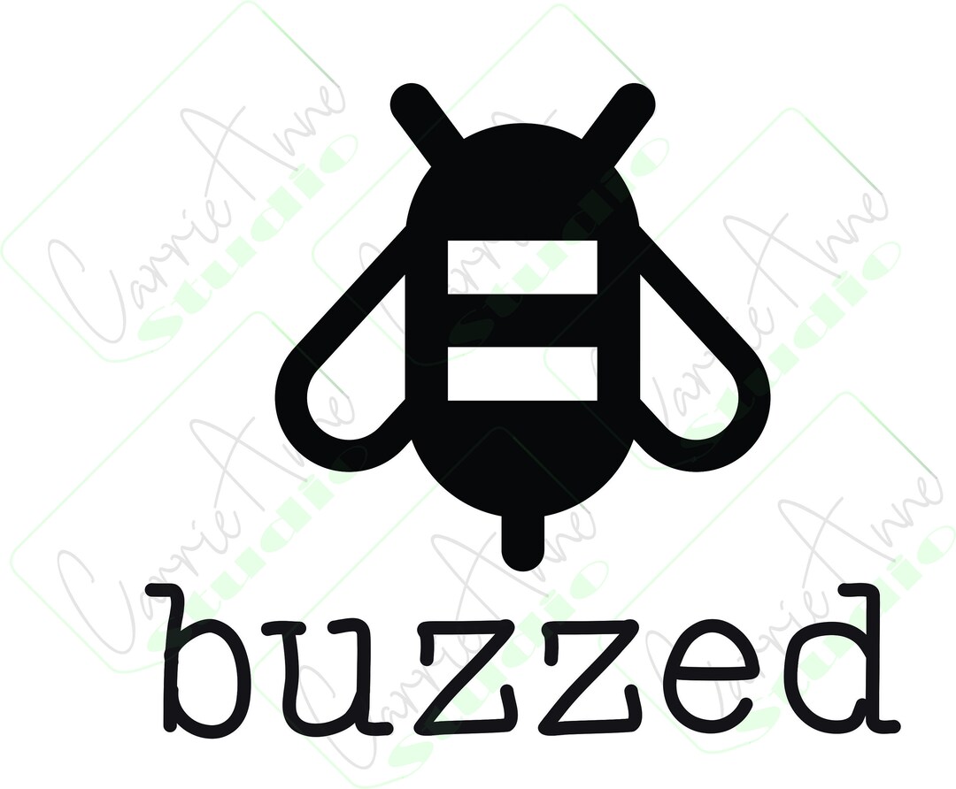 Buzzed SVG - Etsy