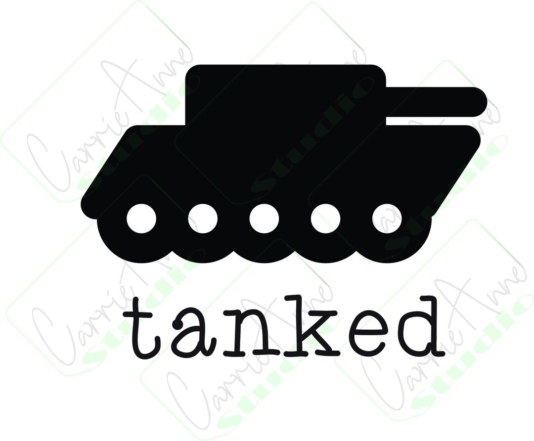 Tanked SVG - Etsy