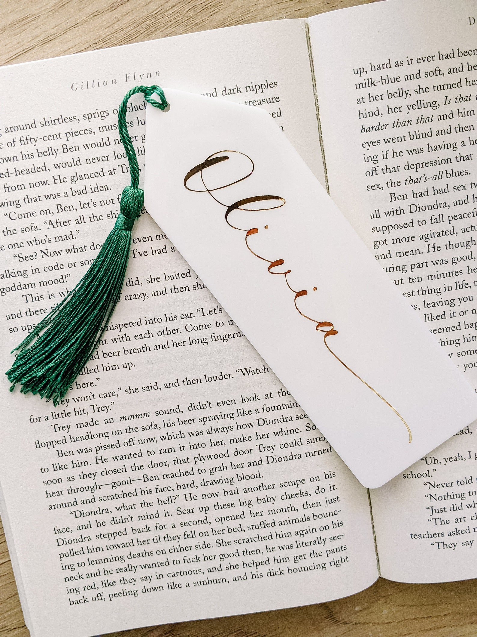 Acrylic Bookmark Personalized Acrylic Bookmark Bookmark - Etsy Canada