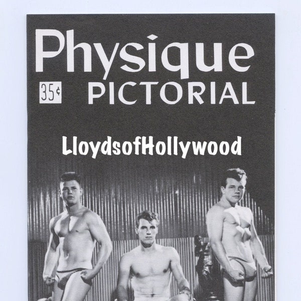 Nude Male Magazine Cover - Etsy