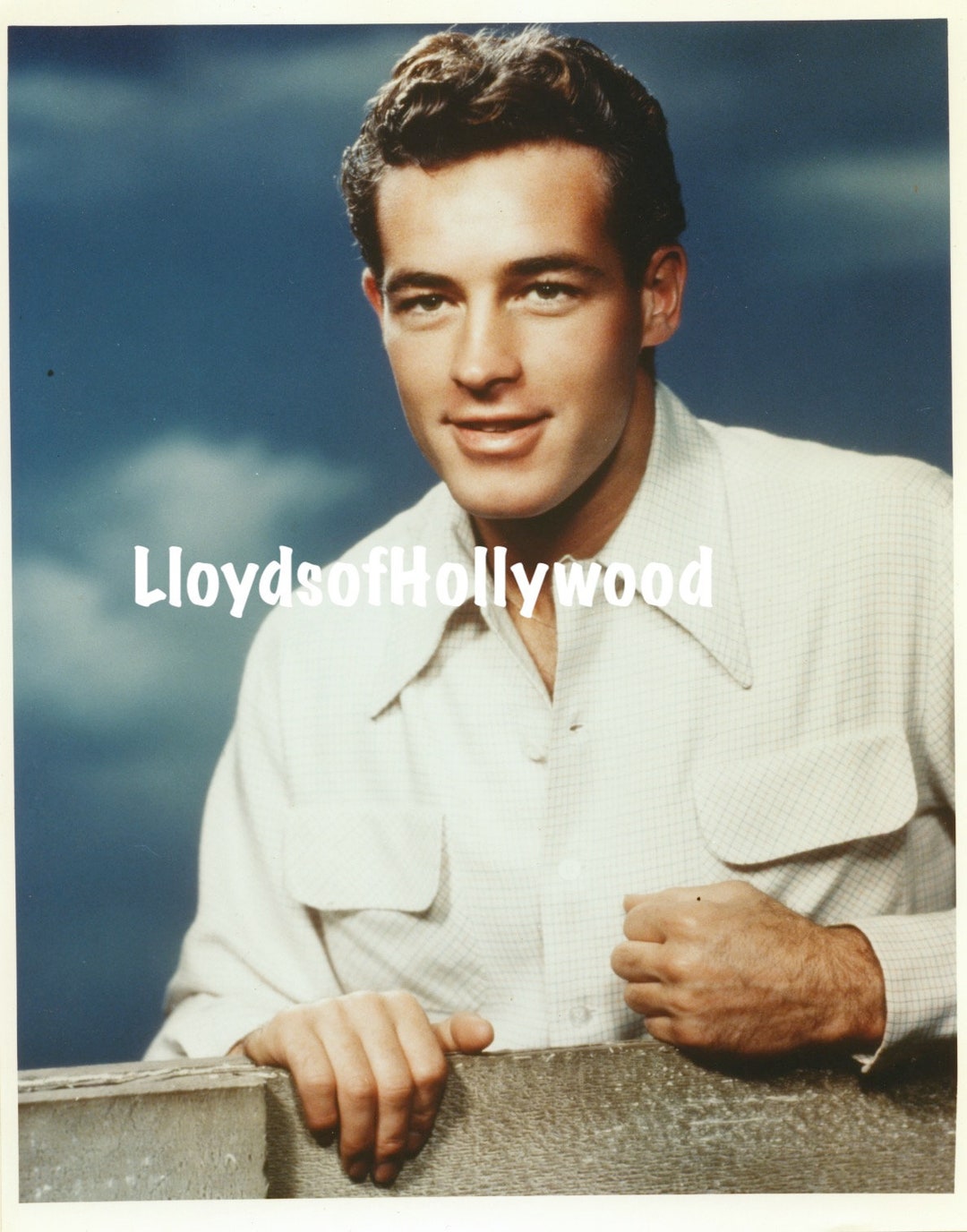 Guy Madison Handsome Actor Studio Photograph 1947 - Etsy