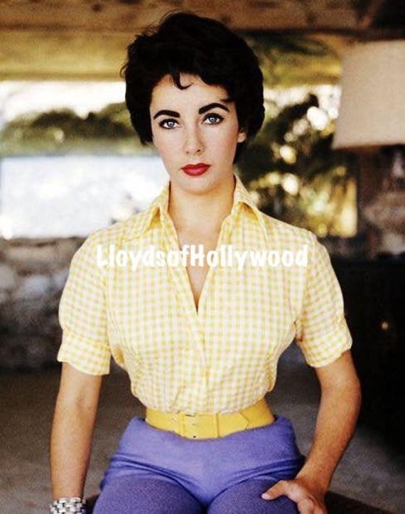 Elizabeth Taylor Eyes Violet