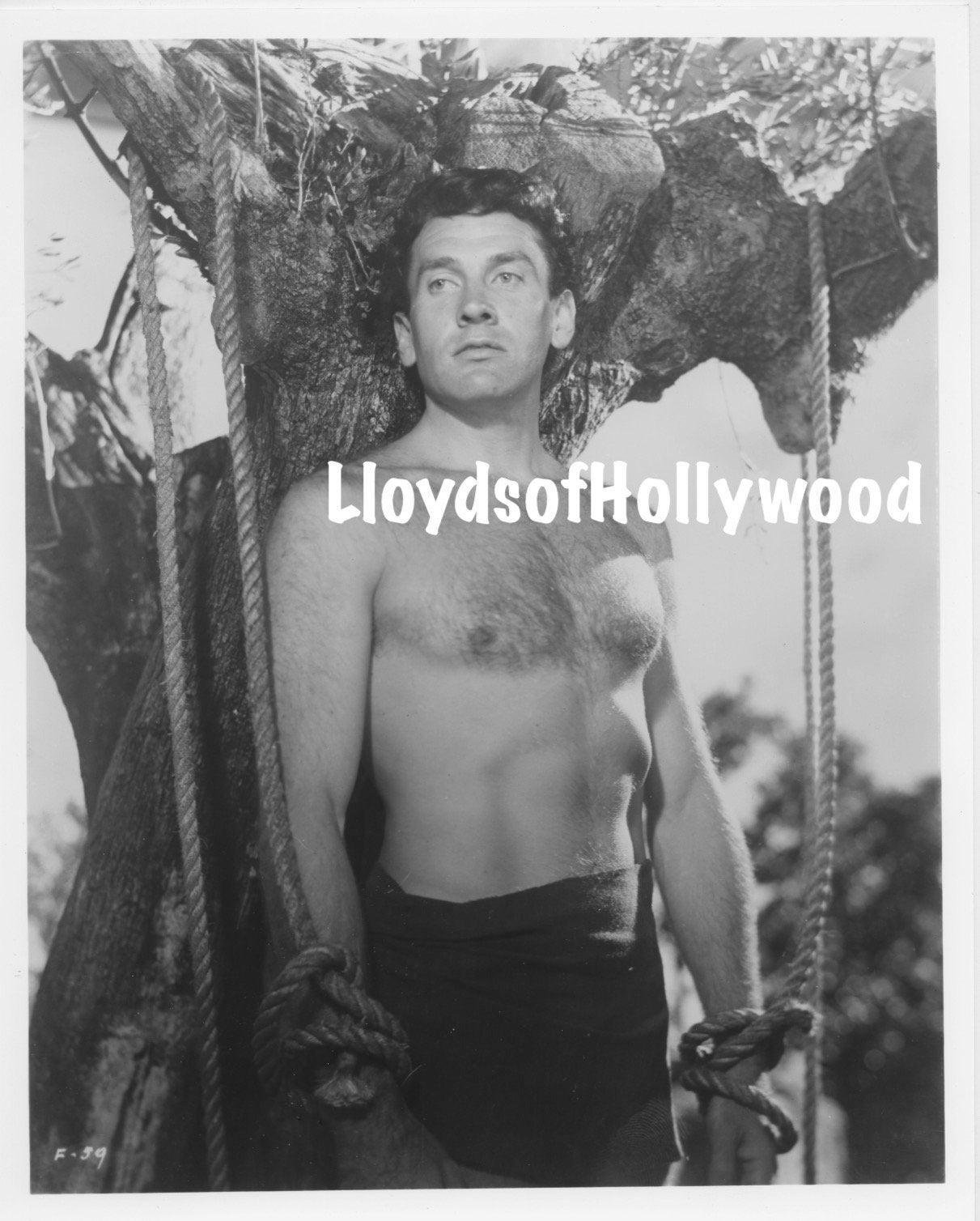 Massimo Girotti Handsome Italian Actor Hairy Chest Fabiola Photograph ...