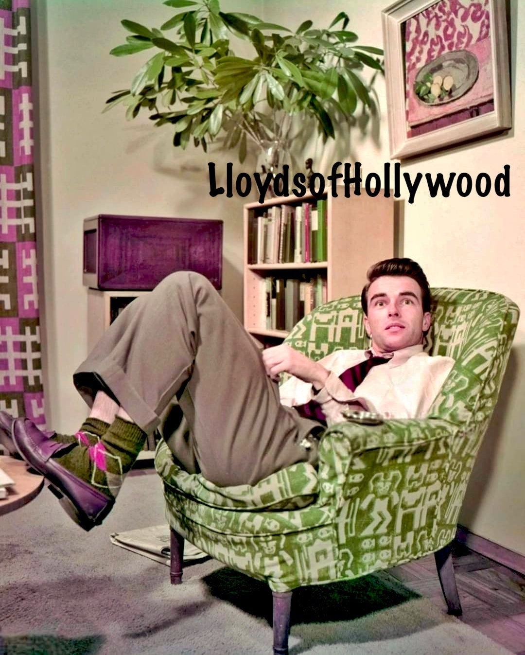 Montgomery Clift Handsome Hollywood Actor Hunk at Home Mid-century ...