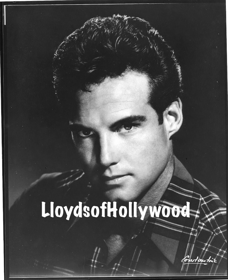 Steve Reeves Bodybuilder Handsome Shaved Face Portrait Photograph 1947 ...