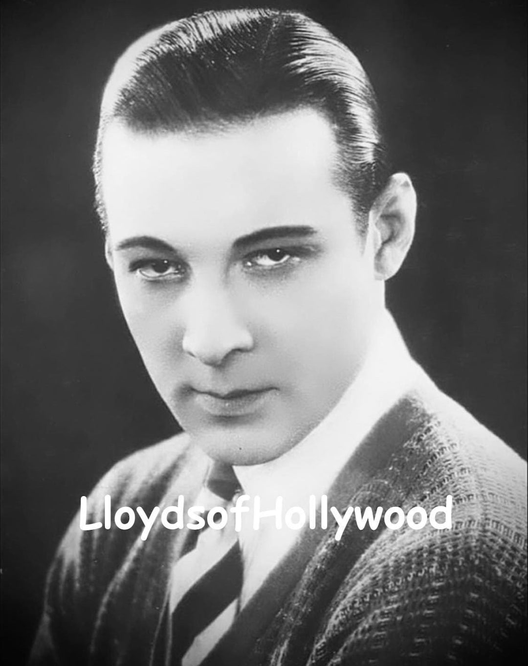 Rudolph Valentino Handsome Actor Dancer Unique Silent Film Star ...