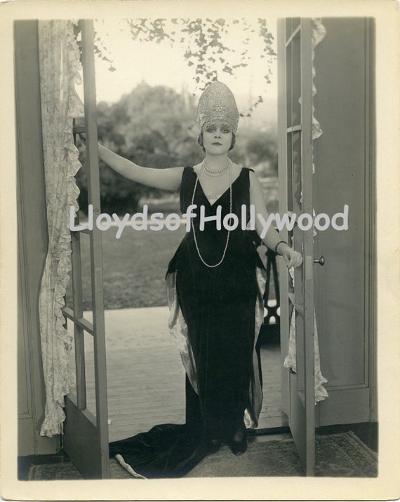 Theda Bara Silent Film Star The Rose Of Blood Original | Etsy