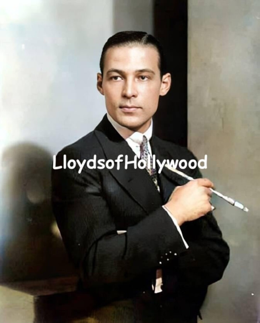 Rudolph Valentino Handsome Actor Dancer Latin Lover Hollywood Silent ...