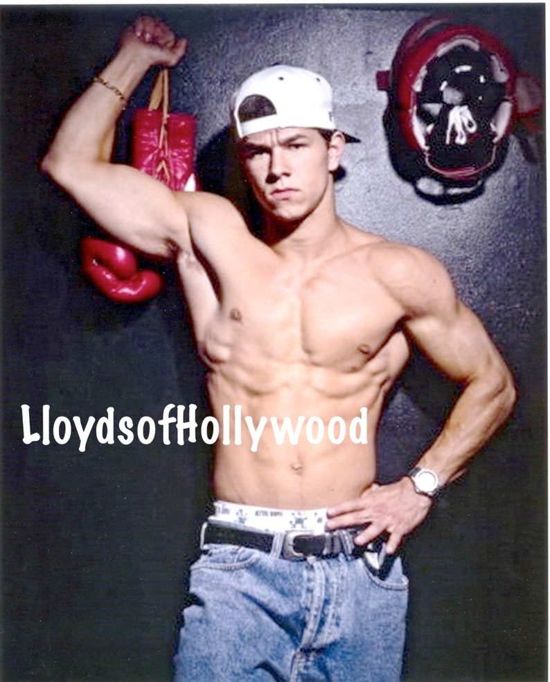 Marky Mark Wahlberg Singer Actor Model Beefcake Hunk Photograph 1990 - Etsy