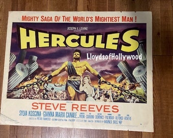 Steve Reeves Hercules - Etsy