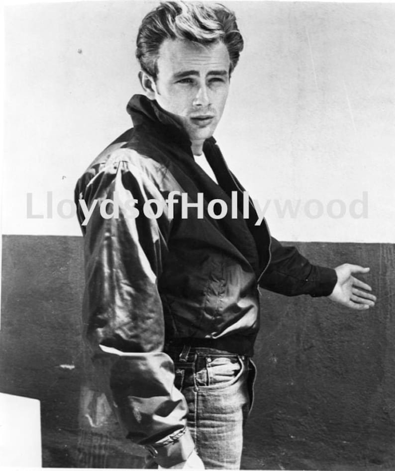 James Dean Handsome Rebel Without A Cause Wardrobe Test Photograph 1955 ...