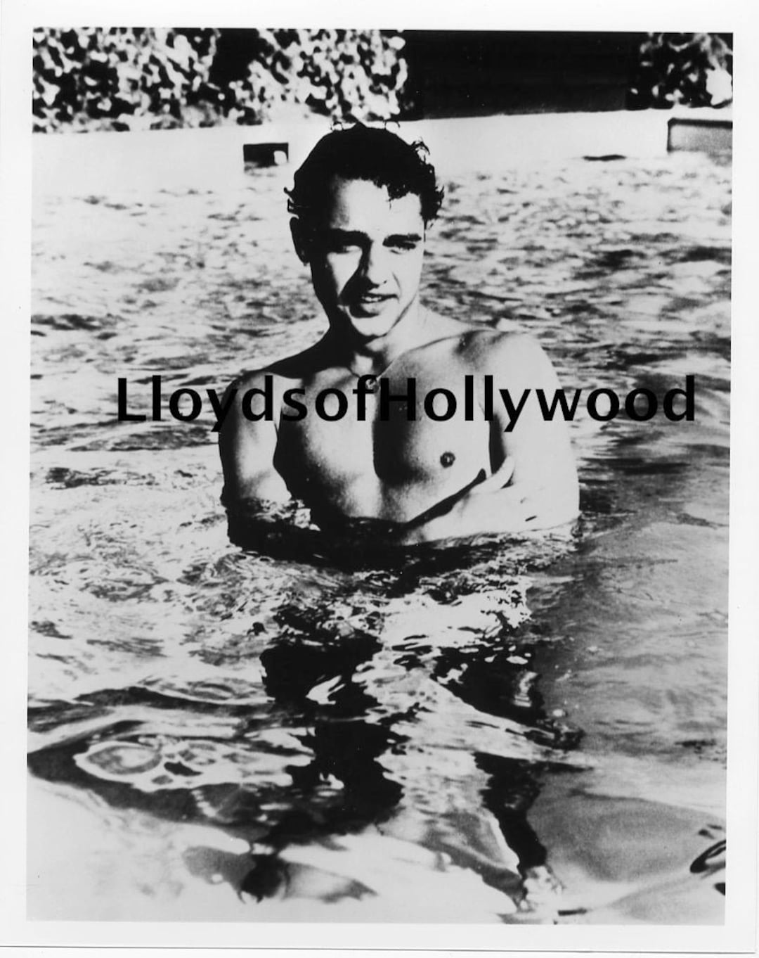 Sal Mineo Handsome Actor in Pool Beefcake Candid Photograph - Etsy