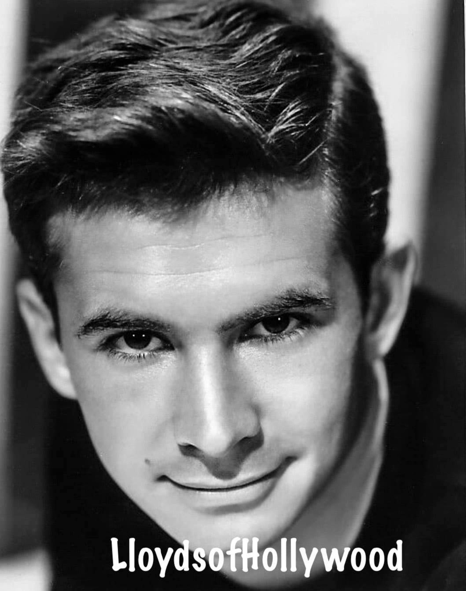 Anthony Tony Perkins Handsome Hollywood Actor Close up Photograph 1960 ...