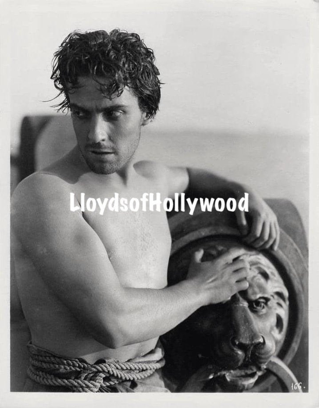 Ramon Novarro Handsome Hollywood Silent Film Star Ben Hur Beefcake ...