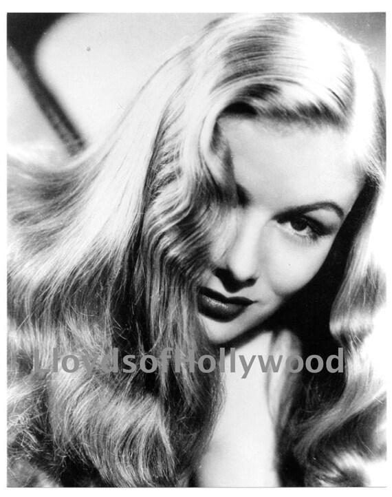 Veronica Lake Peakaboo Blonde Hair Hollywood Icon Photograph Etsy