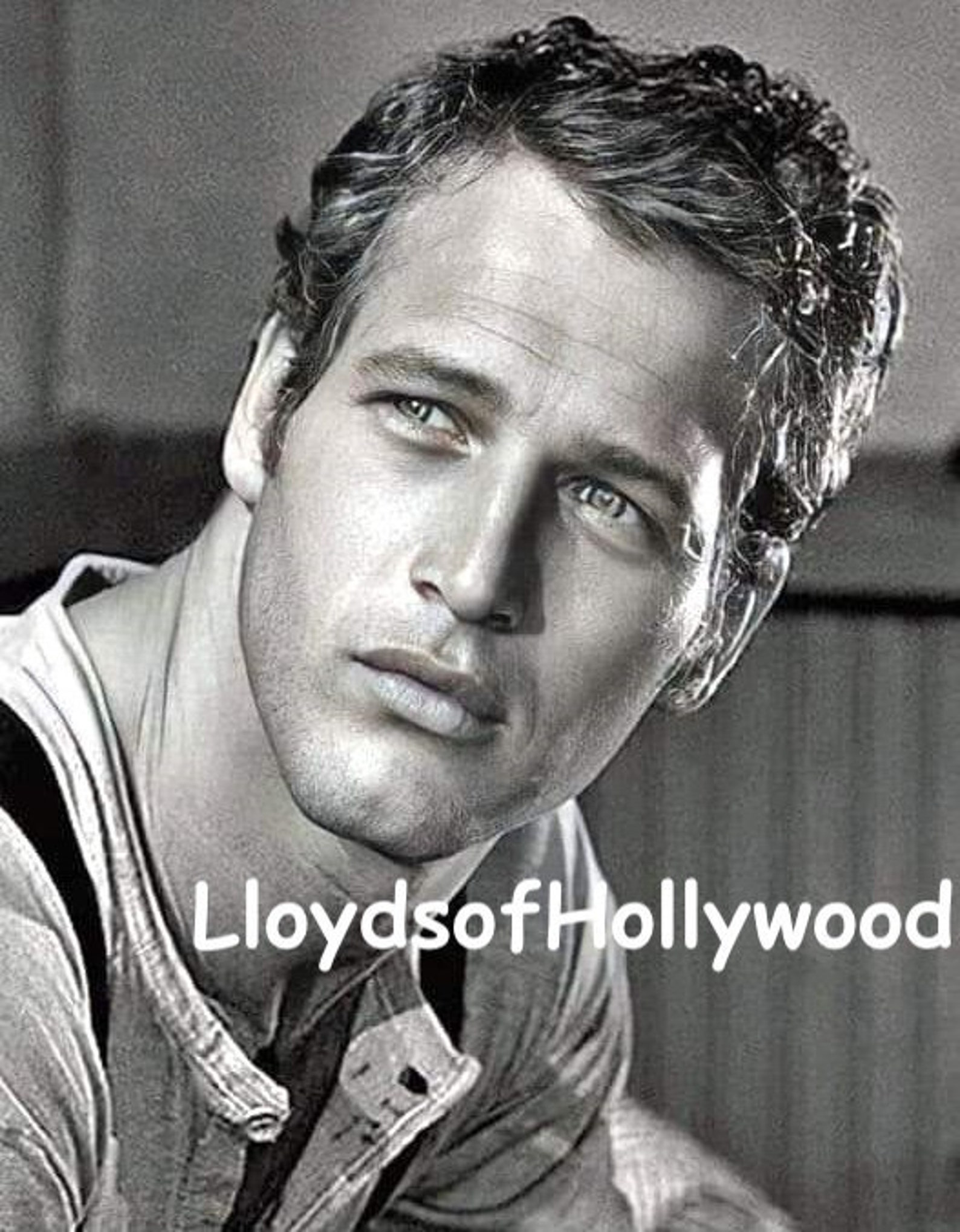 Paul Newman Handsome Hollywood Actor Hunk Close up for Movie Hud Studio ...