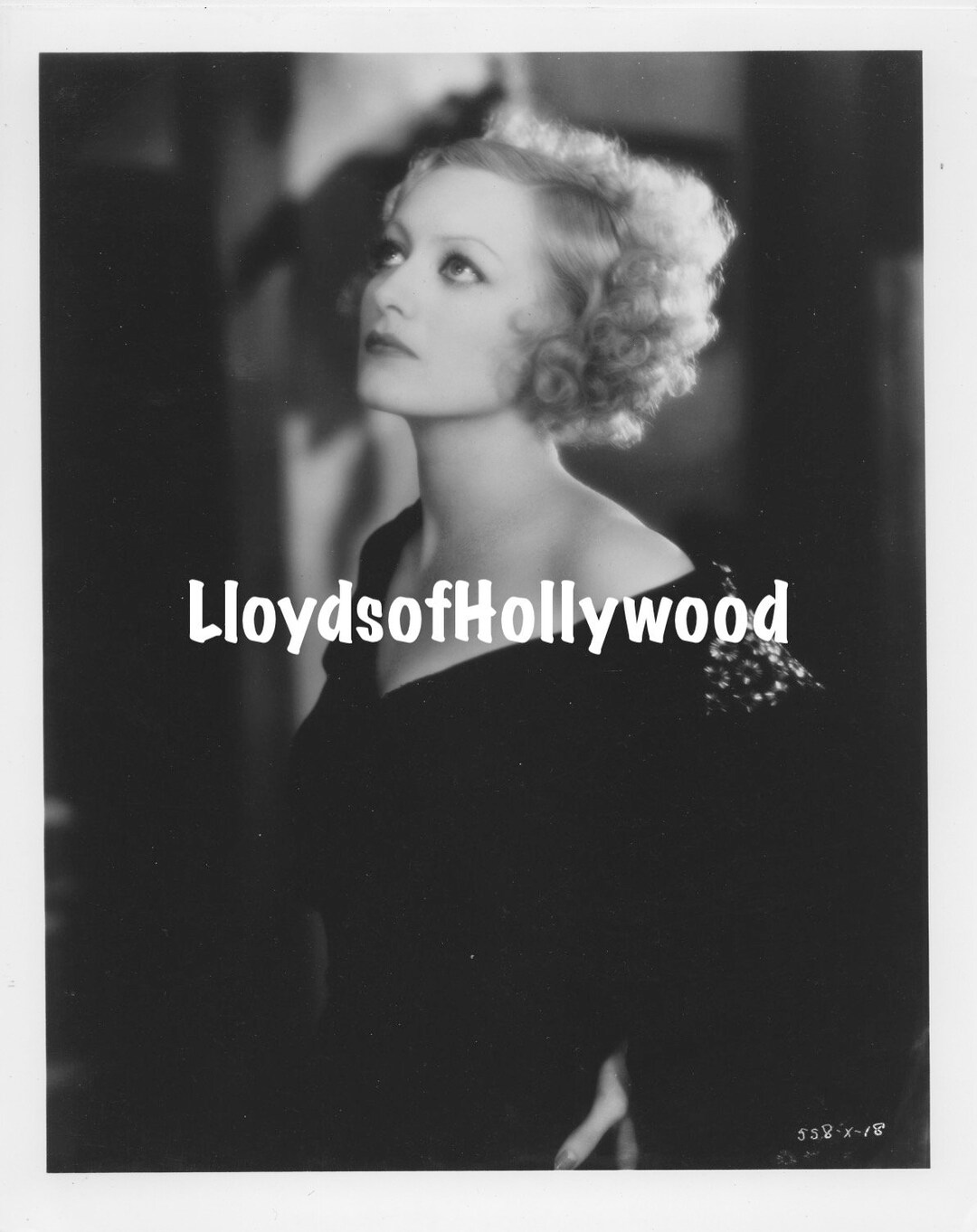 Joan Crawford Silent Film Star With Blonde Greta Garbo Look MGM Glamour ...