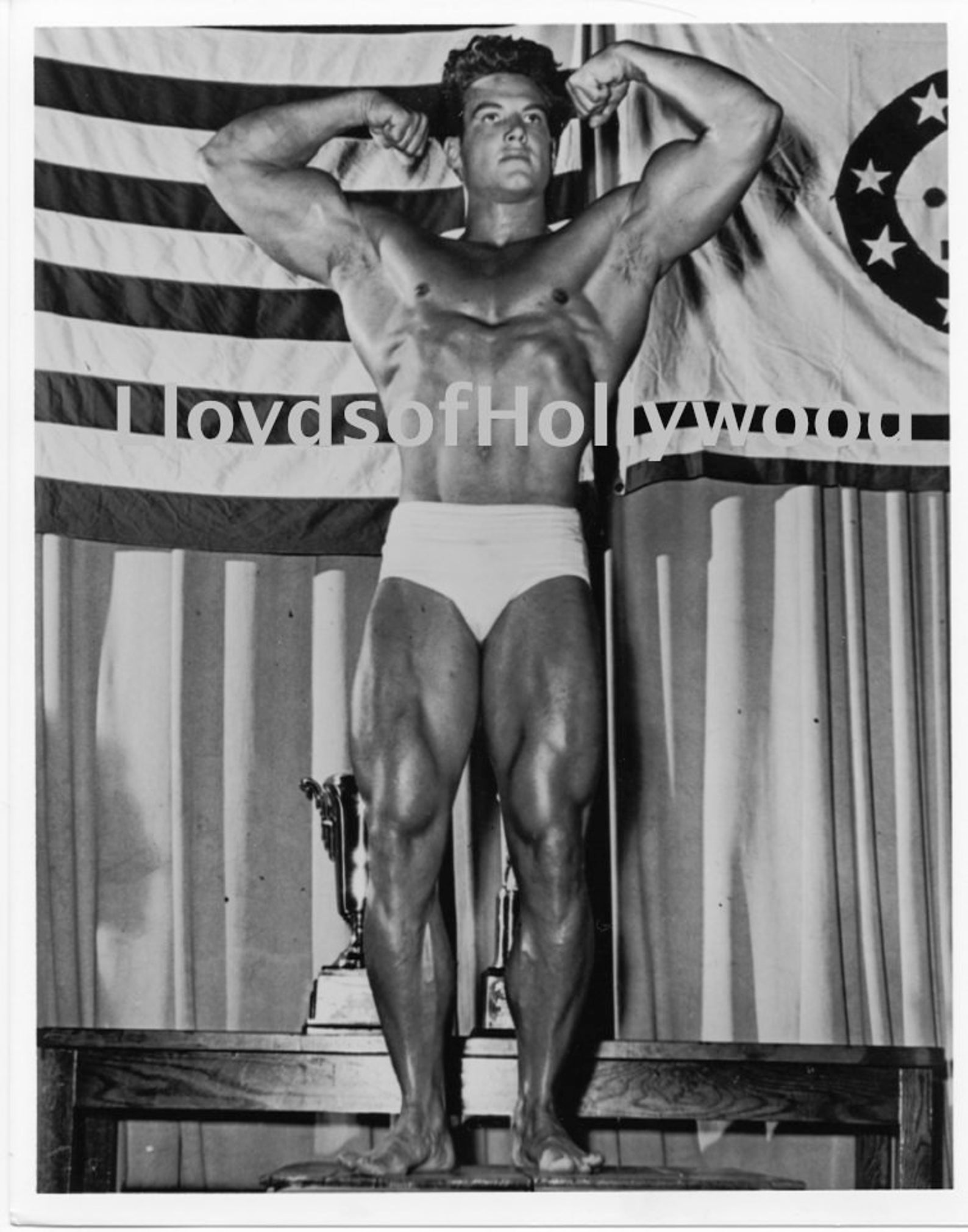 Steve Reeves Mr Bodybuilder Hunk in Trunks Mr America Beefcake - Etsy