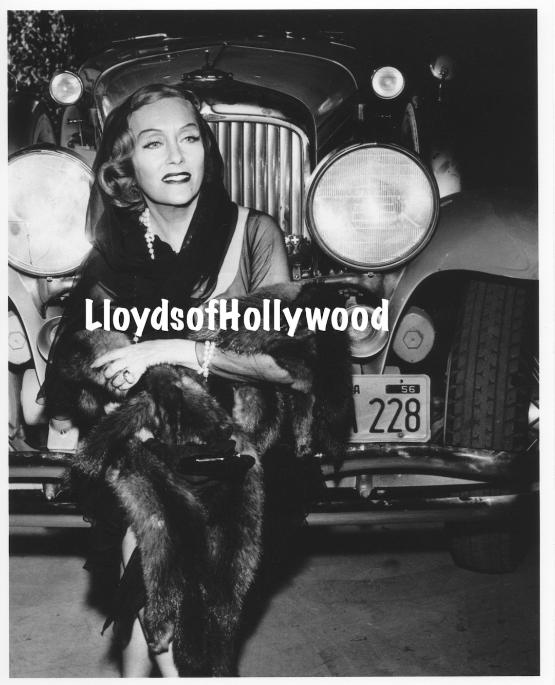 Gloria Swanson Norma Desmond Post Sunset Boulevard sentada en el ...