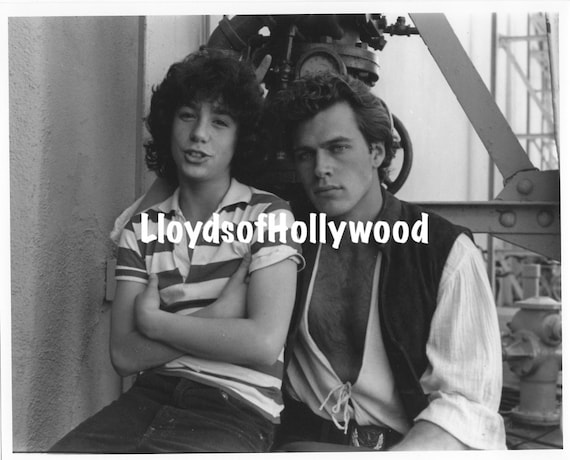 Jon Erik Hexum Meeno Peluce The Voyagers Tv Duo Photograph Etsy