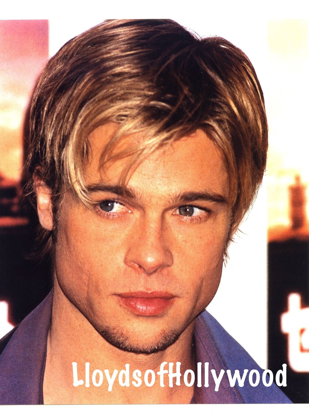 Brad Pitt Handsome Hollywood Actor Oscar Winner Photograph - Etsy