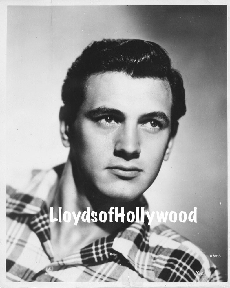 Rock Hudson Actor Matinee Idol Hollywood Movie Star Icon Studio ...