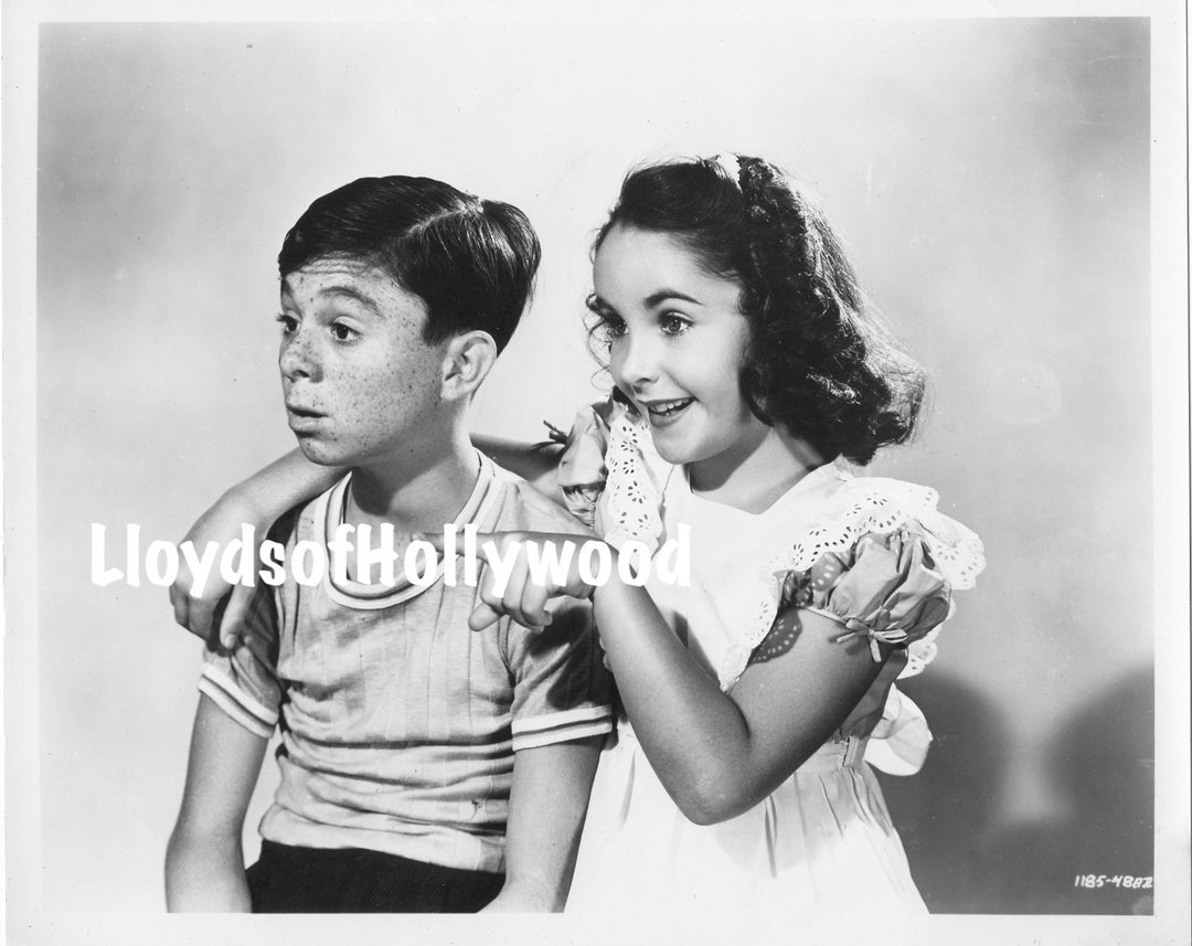 Elizabeth Taylor Carl Alfalfa Switzer One Born Every Minute Child Star ...