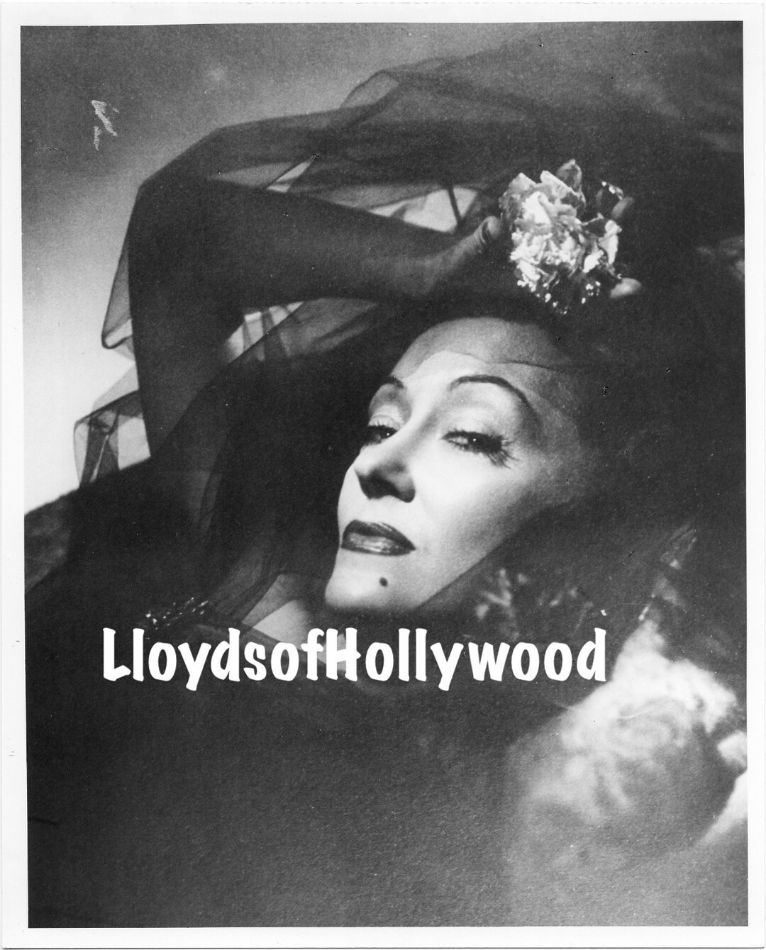 Gloria Swanson Norma Desmond Sunset Boulevard Publicity Photograph 1950 ...