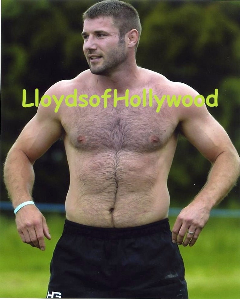 Ben Cohen Handsome Hairy Hunk in Trunks Rugby Player Beefcake ...