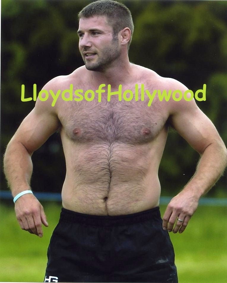 Ben Cohen Handsome Hairy Hunk in Trunks Rugby Player Beefcake ...