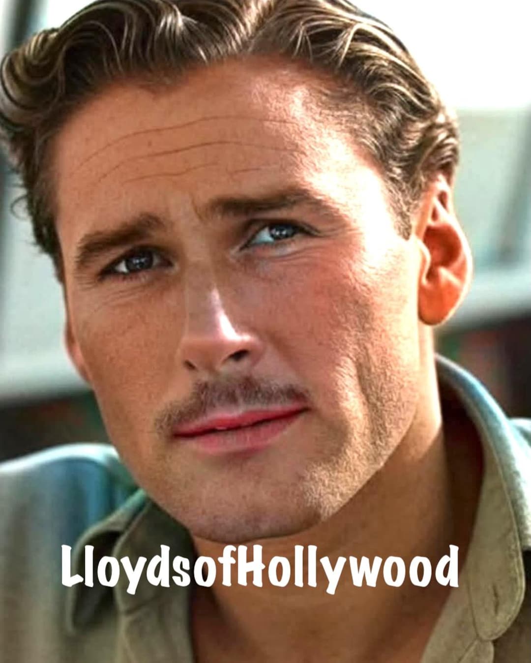 Errol Flynn Handsome Actor Hollywood Movie Star Close up Photograph ...