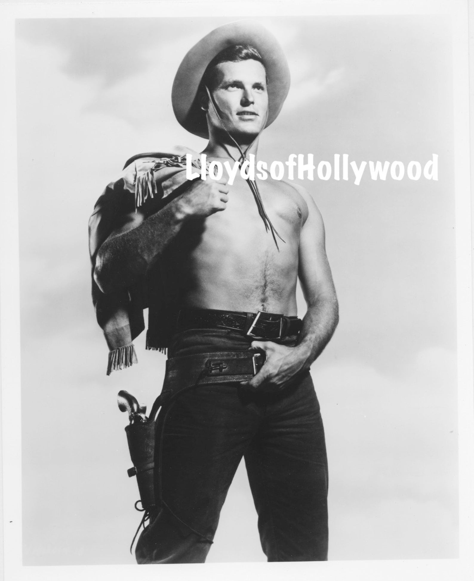 Ty Hardinb Actor Bronco TV Action Hero Cowboy Hunk Studio Photograph ...