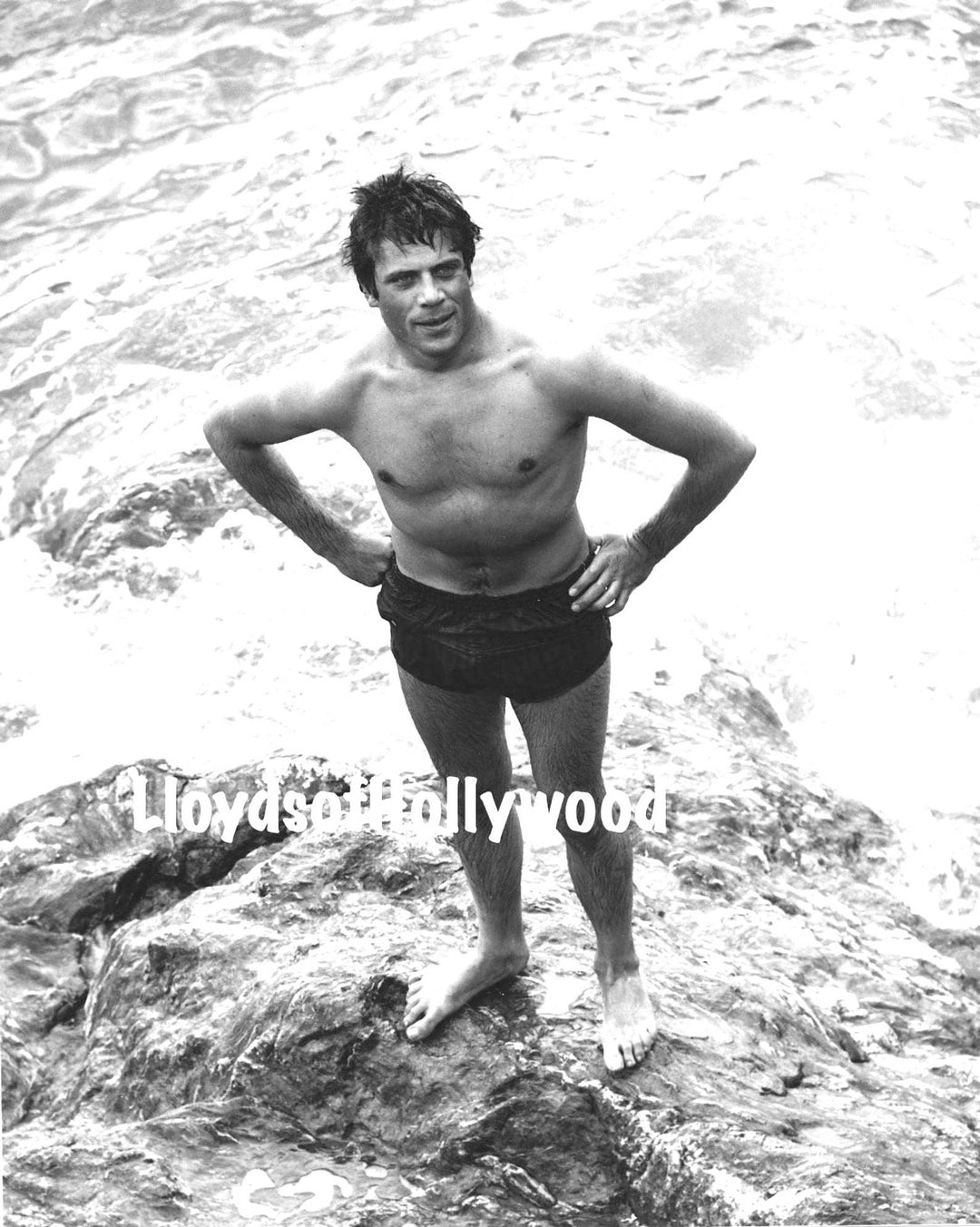 Oliver Reed Handsome British Actor at Beach Candid Photograph 1965 - Etsy