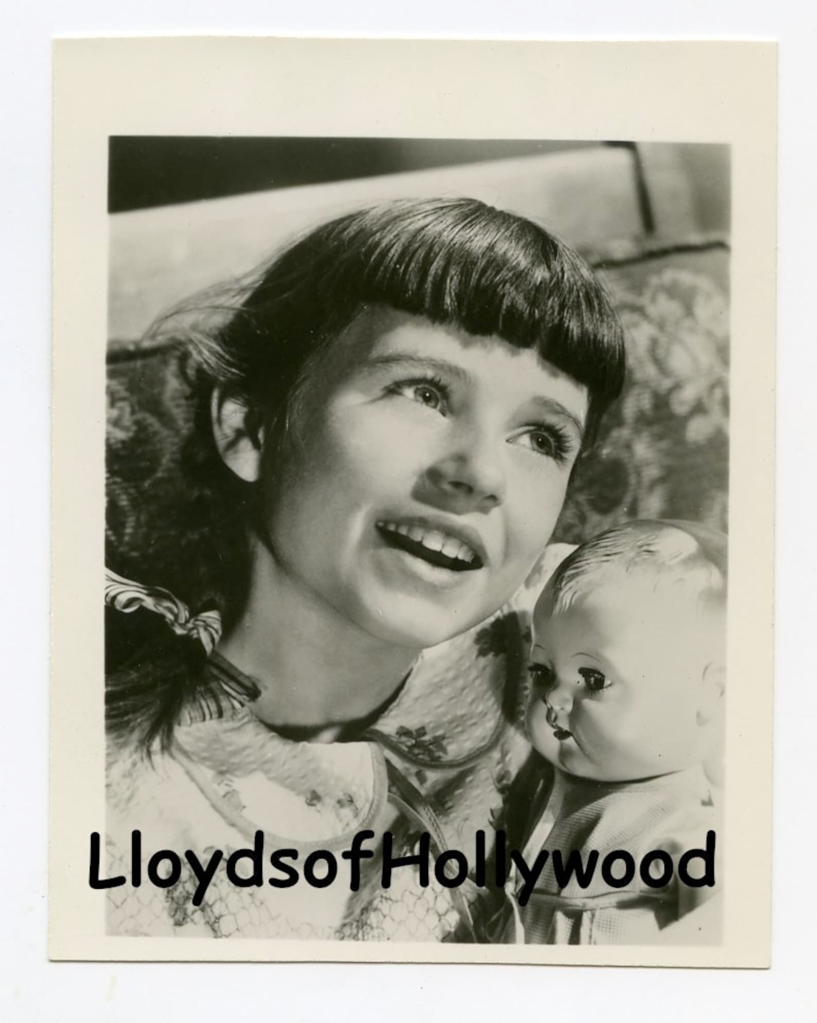 Patty Duke Autograph Hand Signed Rare Vintage Personal Embossed ...