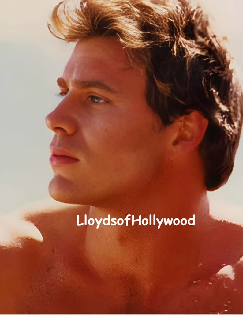 Jon Erik Hexum Handsome Profile TV Actor Model Close up Photograph 1983 ...