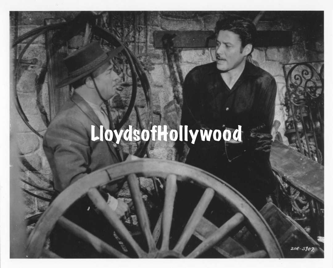 Guy Williams Zorro Unmasked With Gene Sheldon Servant Bernardo ...