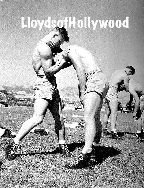 USA Military Men Buddies Navy Training Team Physical Excercise Candid ...