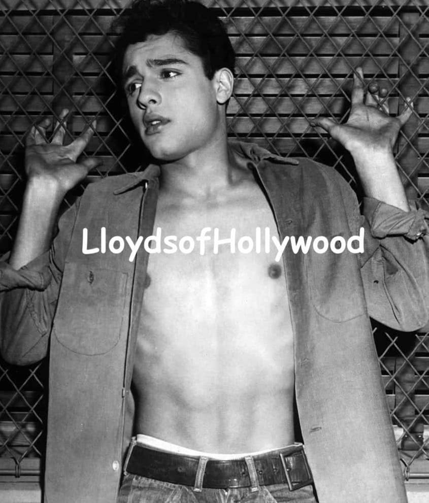 Sal Mineo Handsome Hollywood Actor Singer Director Candid Photograph ...