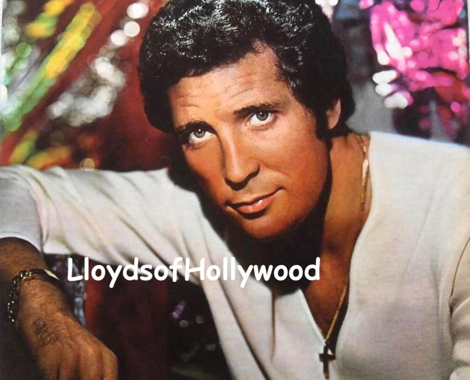 Sir Tom Jones Handsome Hunk Welsh Singer Entertainer International Rock ...