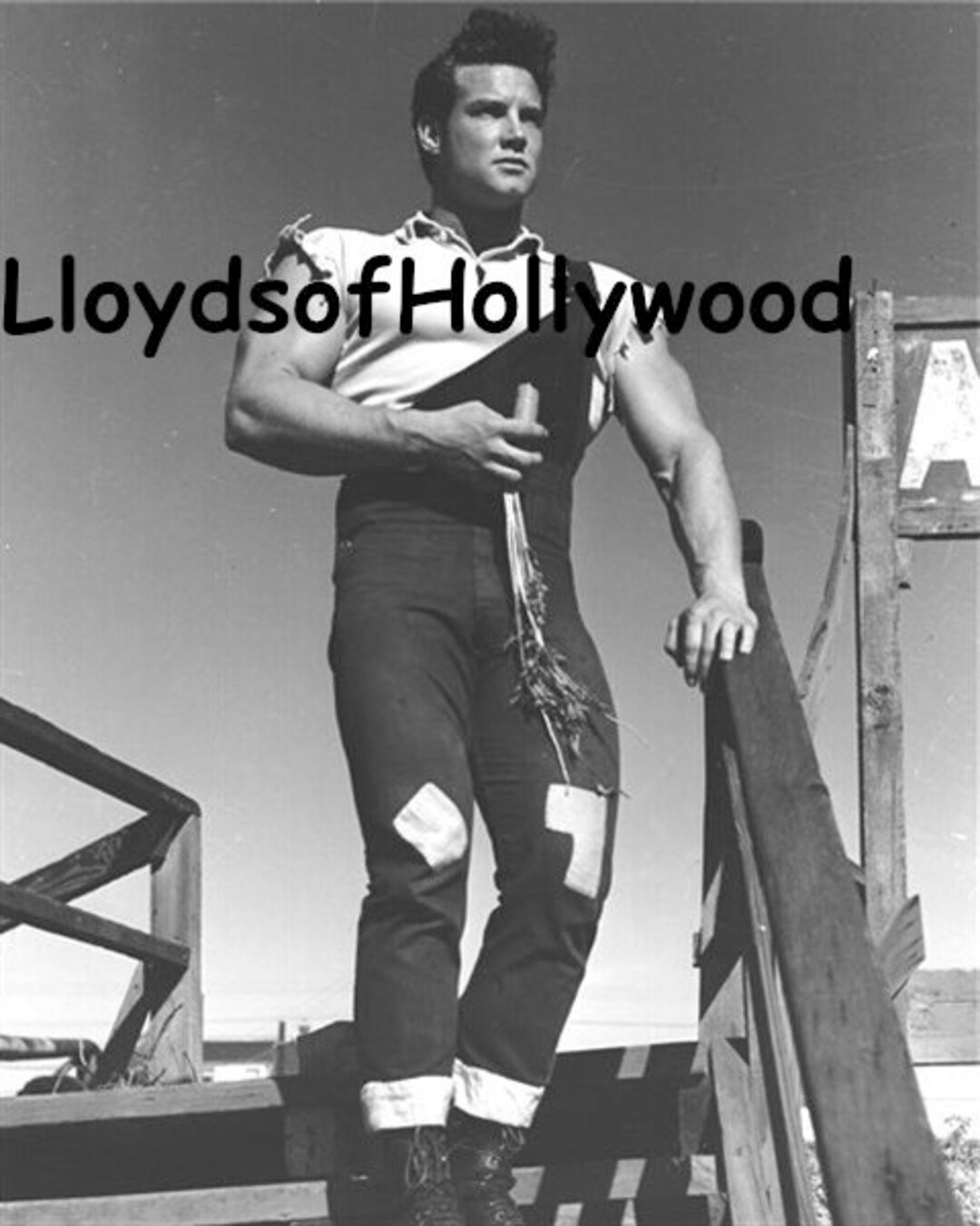 Steve Reeves Wardrobe Test Li'l Abner Candid Photograph 1959 - Etsy