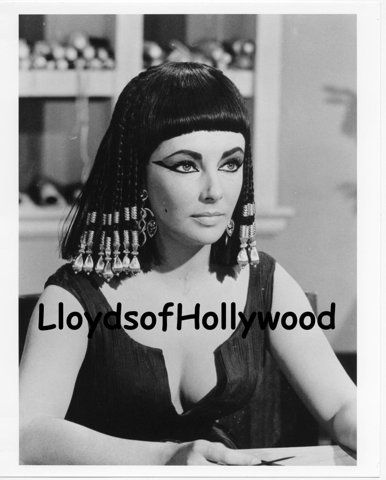 Elizabeth Taylor Cleopatra on Set in Rome Candid Photograph 1963 - Etsy