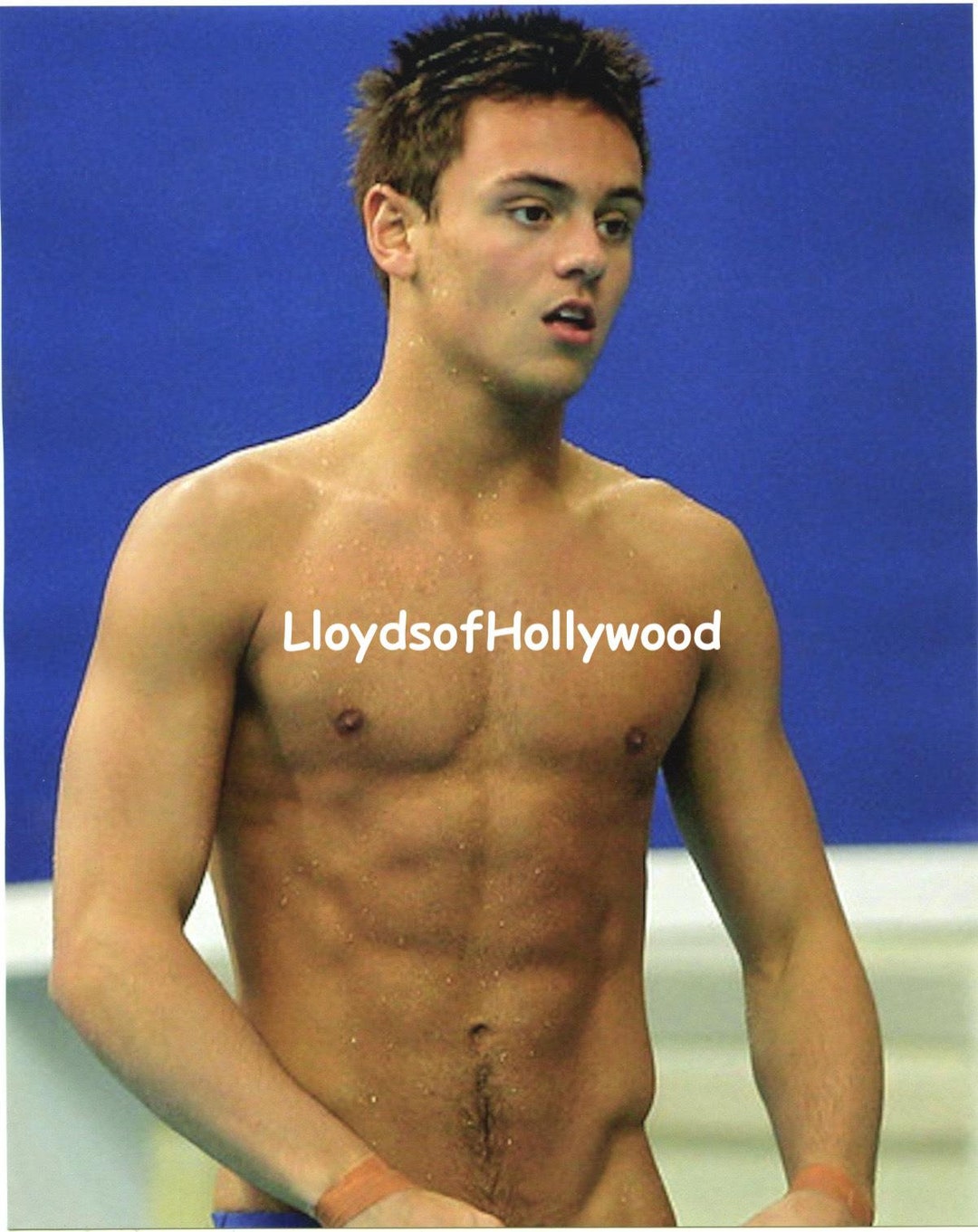 Tom Daley Handsome British Diver in Speedo Photograph 2012 - Etsy