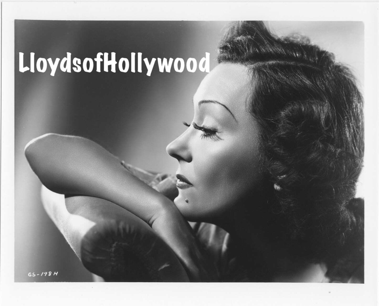 Gloria Swanson Norma Desmond Sunset Boulevard on Set Glamour Photograph ...