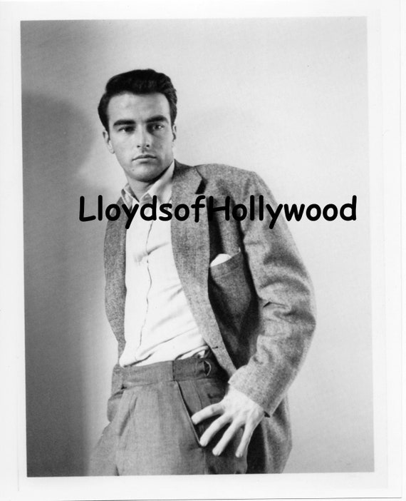 Montgomery Clift Hollywood Icon Handsome Star Photograph | Etsy