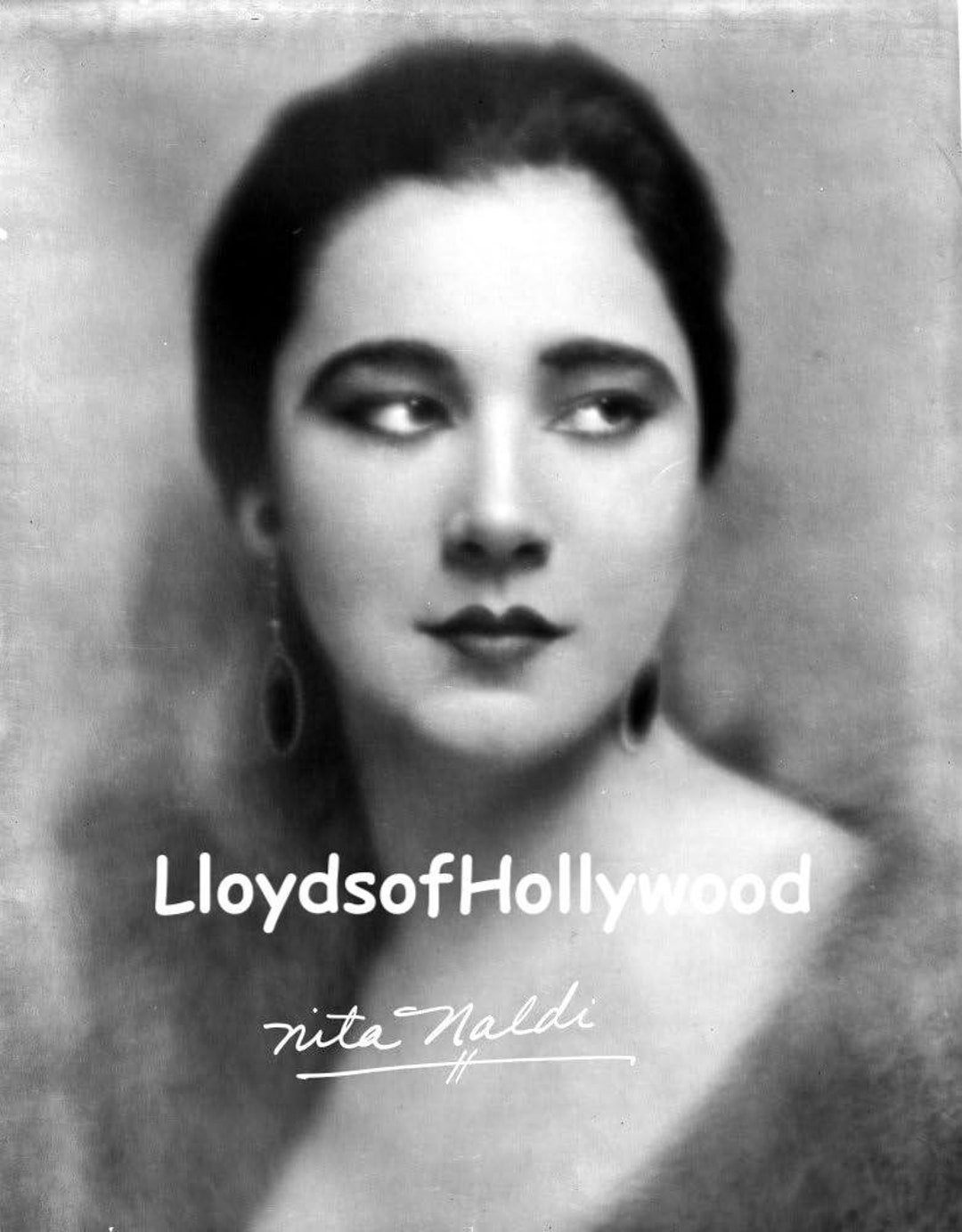 Nita Naldi Silent Film Favorite Actress Movie Star Glamour Vamp Photograph 1920 - Etsy